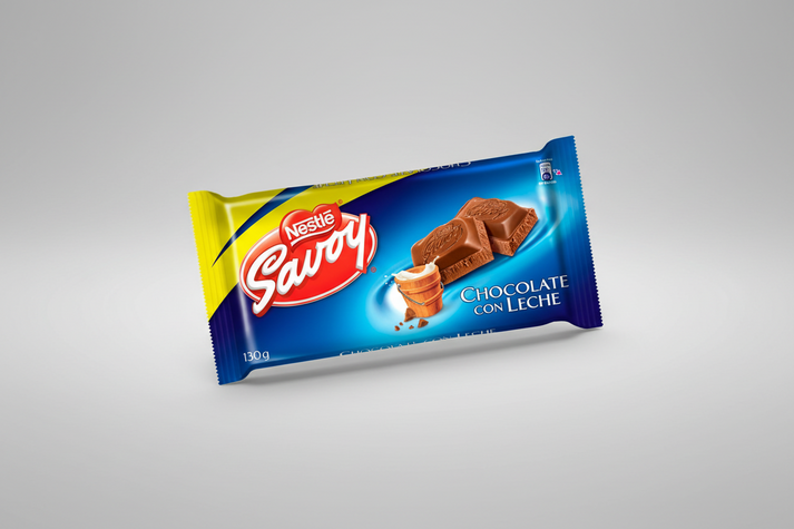 Chocolate de leche savoy familiar 130g – Hola Souq